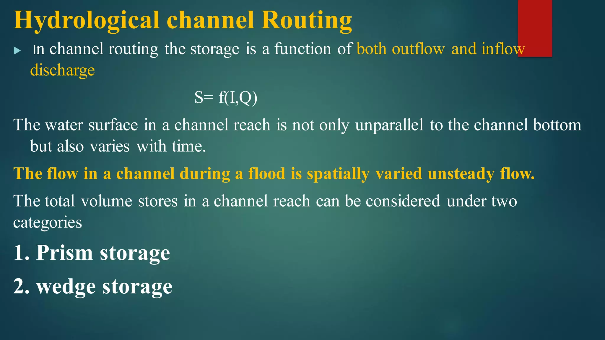 Presentation 78 flood routing.pdf