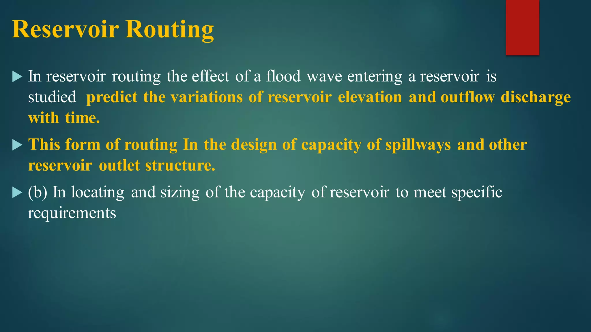 Presentation 78 flood routing.pdf