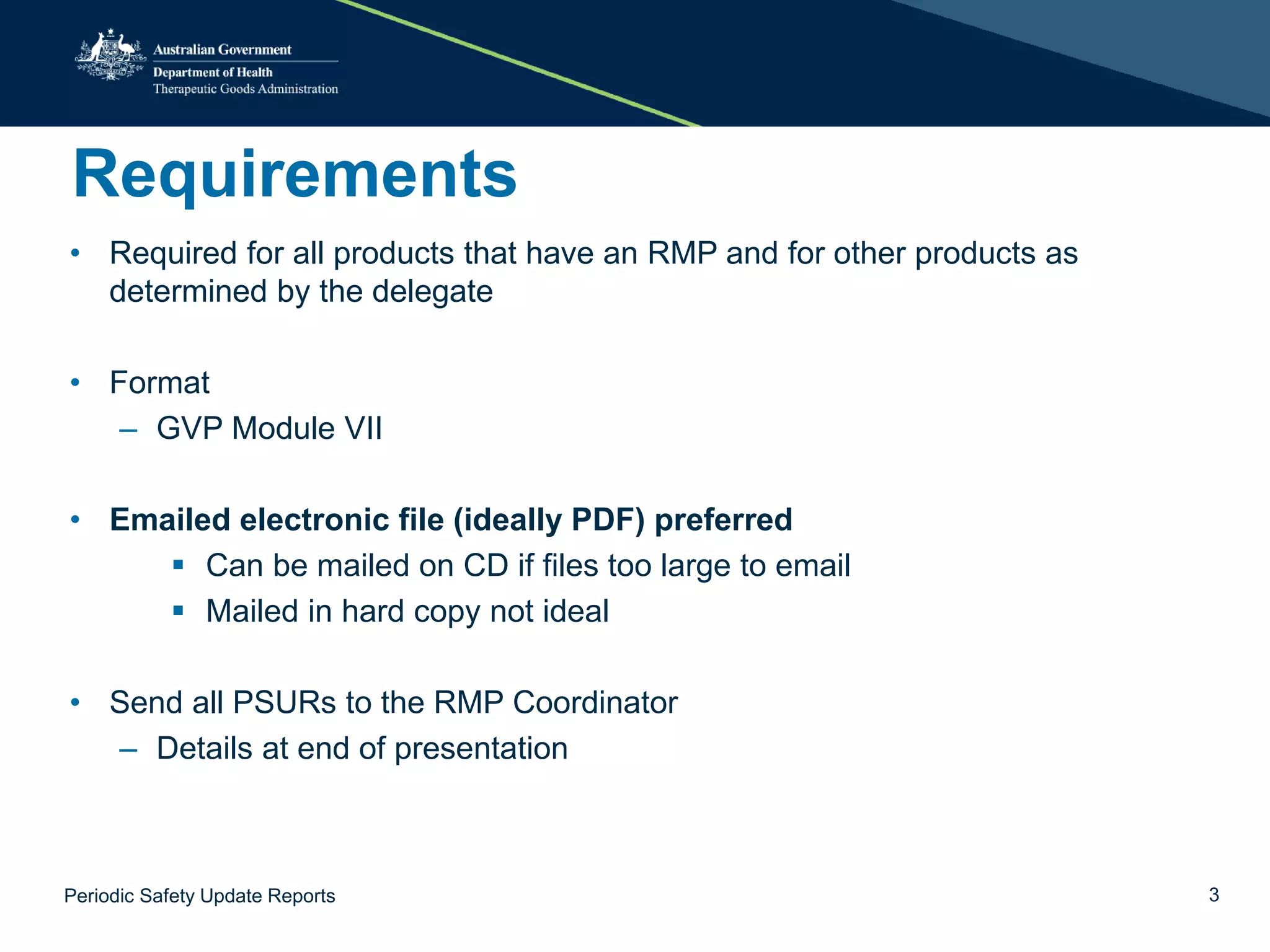 Periodic Safety Update Reports: Some commonly asked questions | PPTX