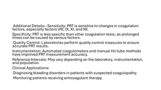 Clinical Laboratory Technology - Plasma Recalification Time | PDF