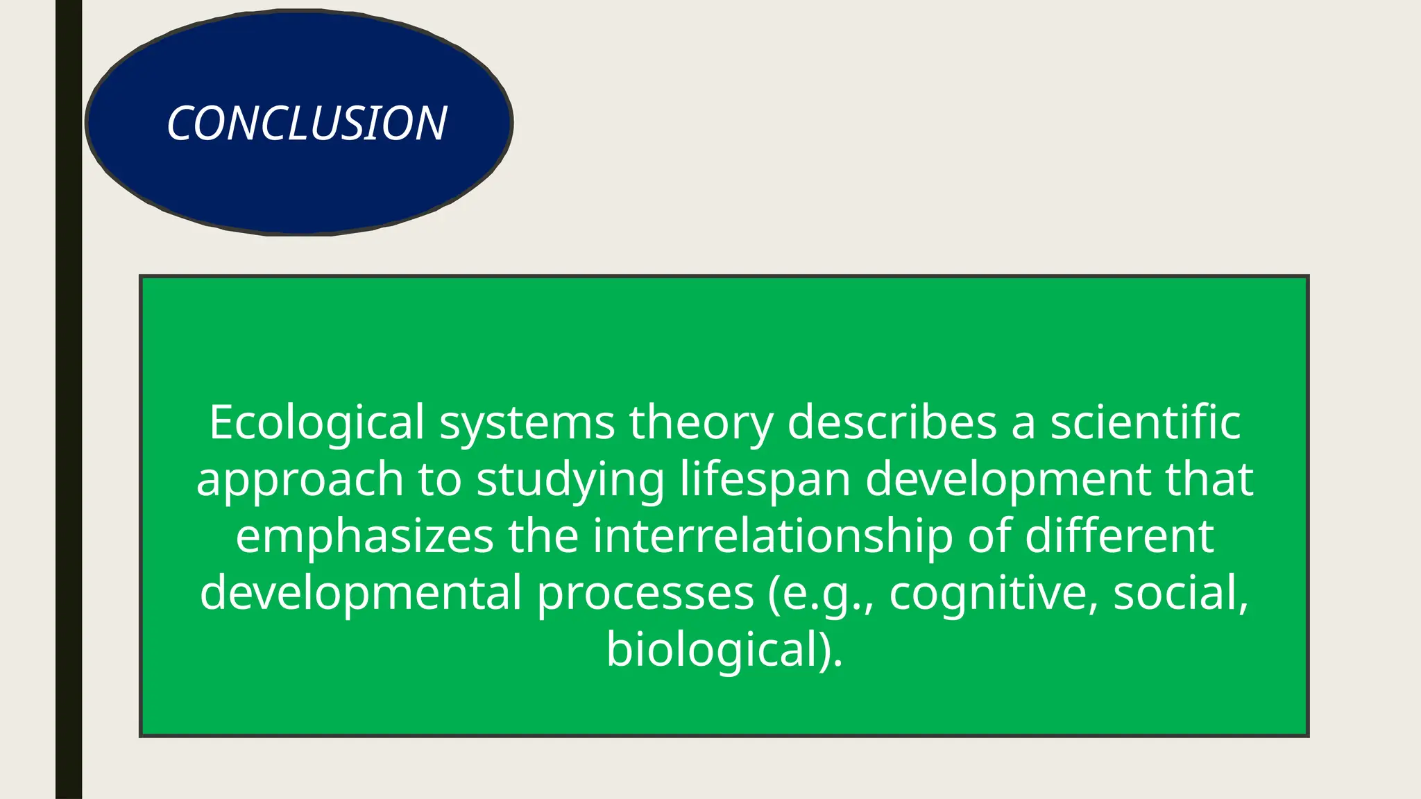 Presentation on Ecological Theory of Bronfenbrenner | PPTX