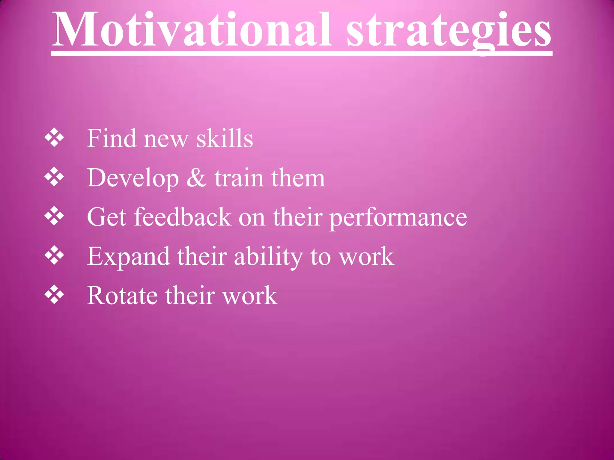 Presentation on motivation | PPTX