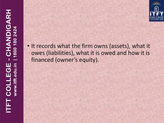 ITFT- Accounting | PPT