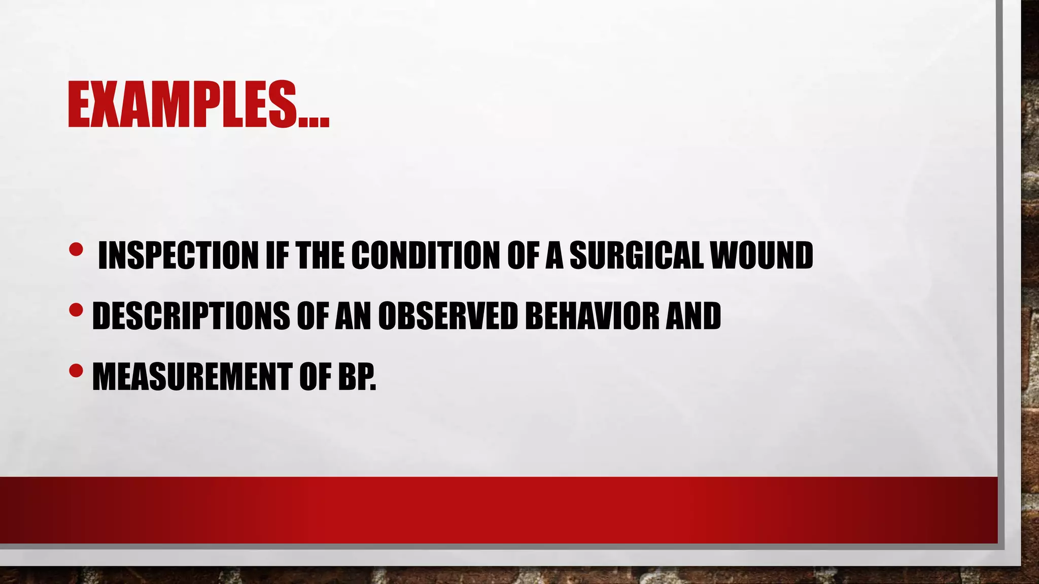 Types & sources of data in nursing health Assessment | PPTX