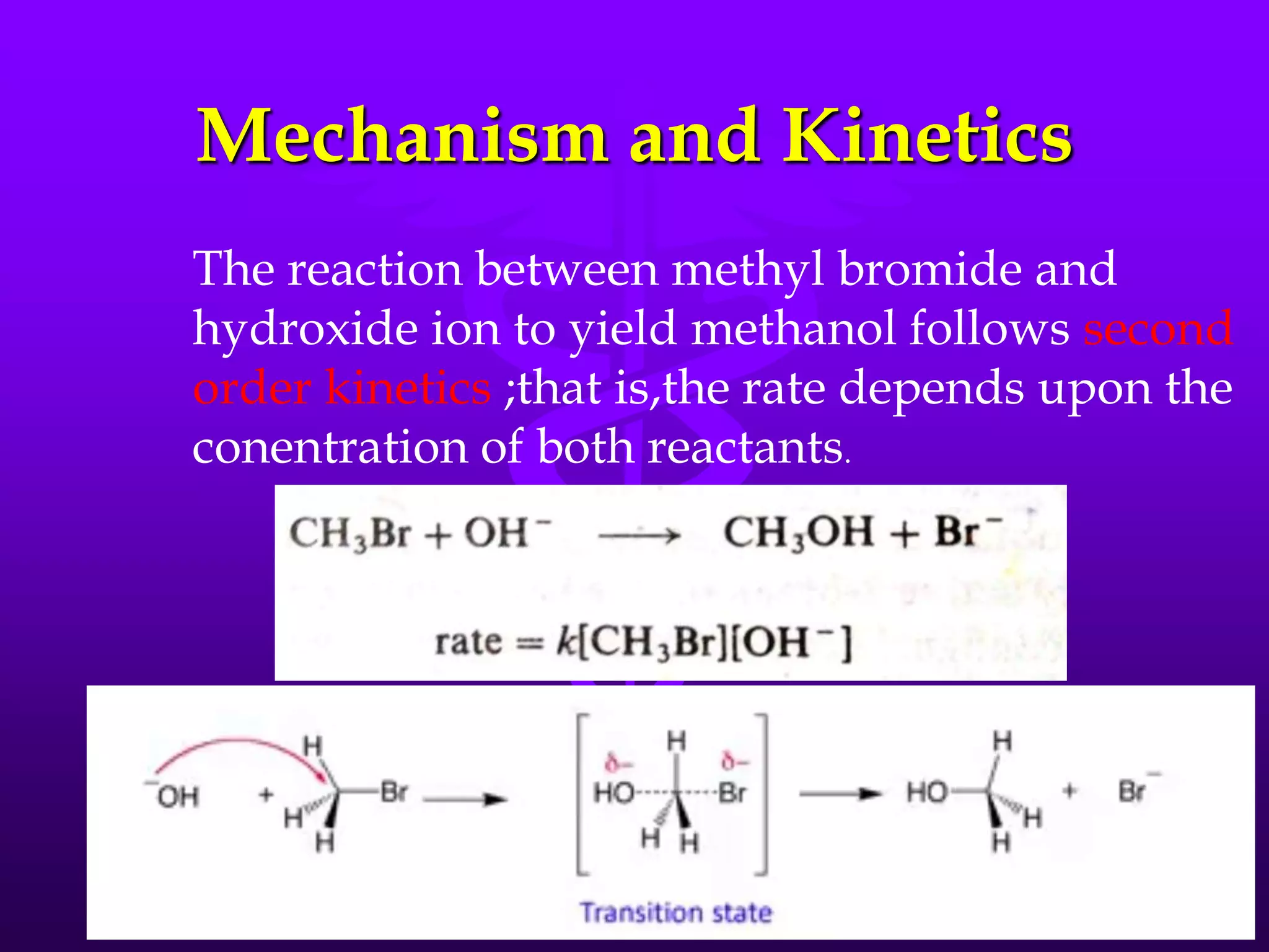 Nucleophilic substitution reaction | PPTX
