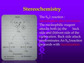 Nucleophilic substitution reaction | PPTX