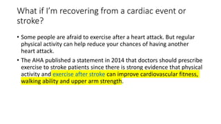 Benefit Of Strengthing Exercises For Cardiac Patient | PPTX