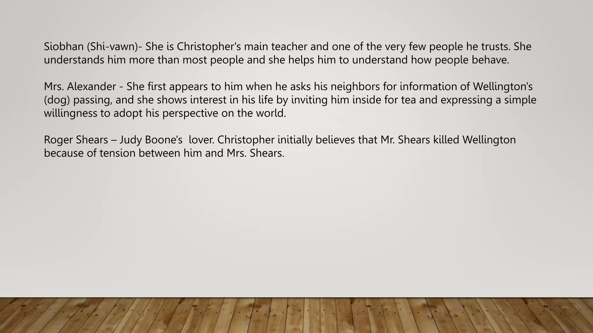 The curious incident of the dog in the night-time.pptx