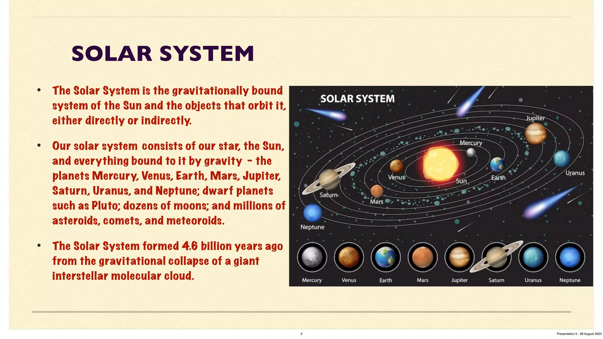 Solar system | PDF