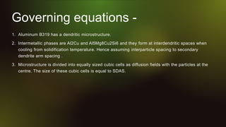 Modelling and Simulation of Heat Treatment of Aluminum alloys ...