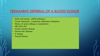BLOOD BANKING Blood collection and anticoagulants uae in blood bank .pptx