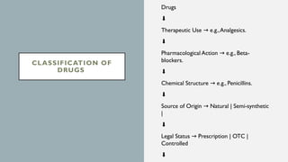 Introduction to pharmacology from lippencott.. | PPTX