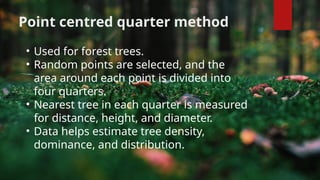 vegetation sampling ppt 98328124332.,3l4 | PPTX