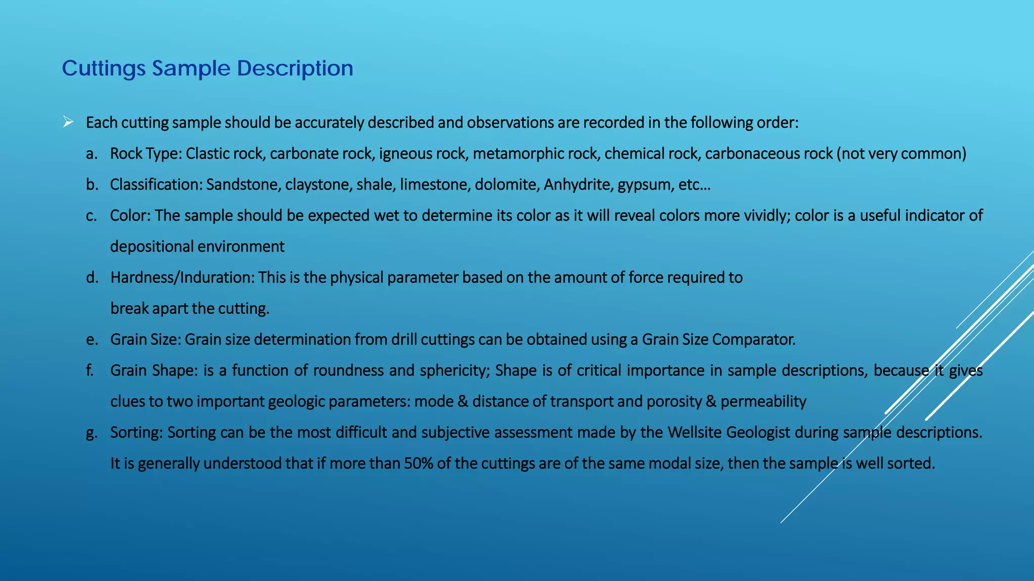 Presentation 8 cutting sample examination | PDF
