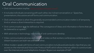 Methods Of Communication | PPT