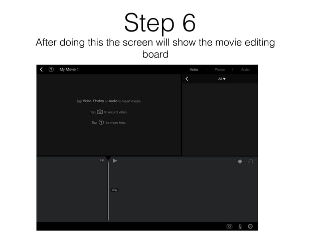 How to use Imovie tutorial | PPT