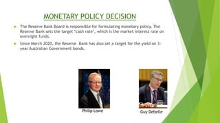 salient features of monetary policy | PPTX