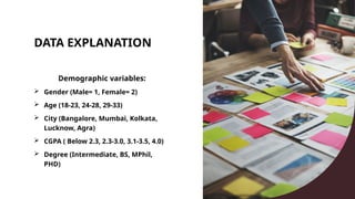 Statistical analysis & Descriptive statistics | PPT