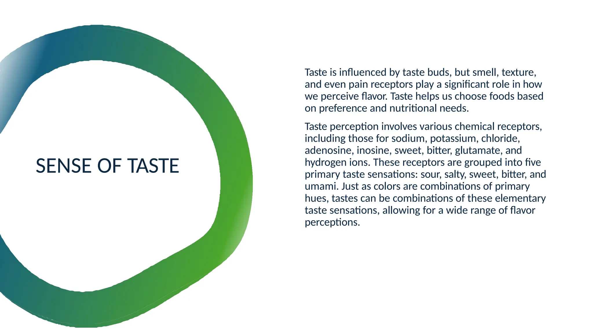 PRESENTATION ABOUT TASTE SENSITIVITY PPT | PPTX