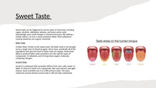 PRESENTATION ABOUT TASTE SENSITIVITY PPT | PPTX