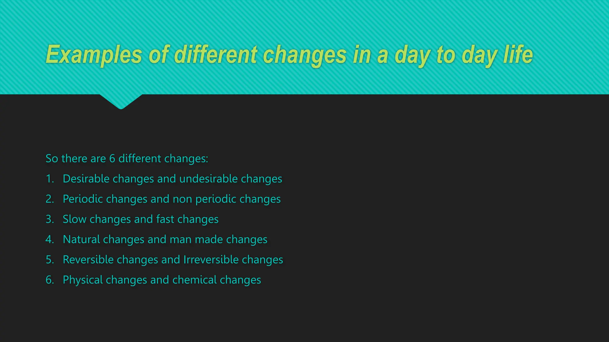 Sara Shaikh Chemistry ma'am day to day life changes | PPTX