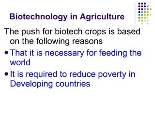 Opposition or Engagement? Civil society perspectives on biosafety ...