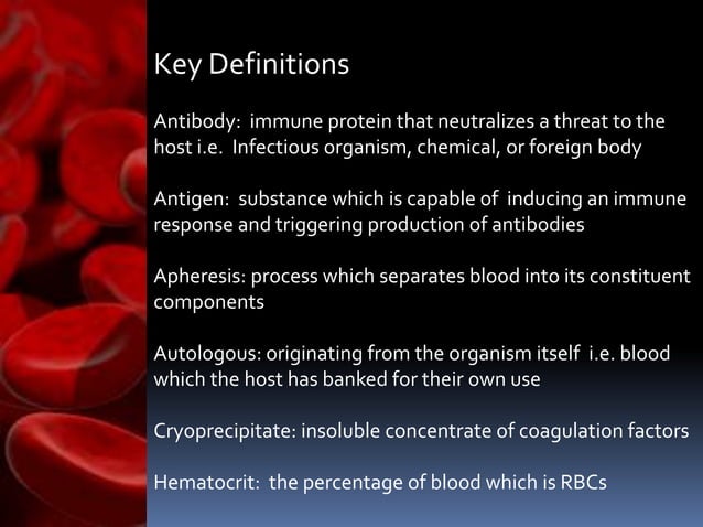 Blood Administration | PPTX