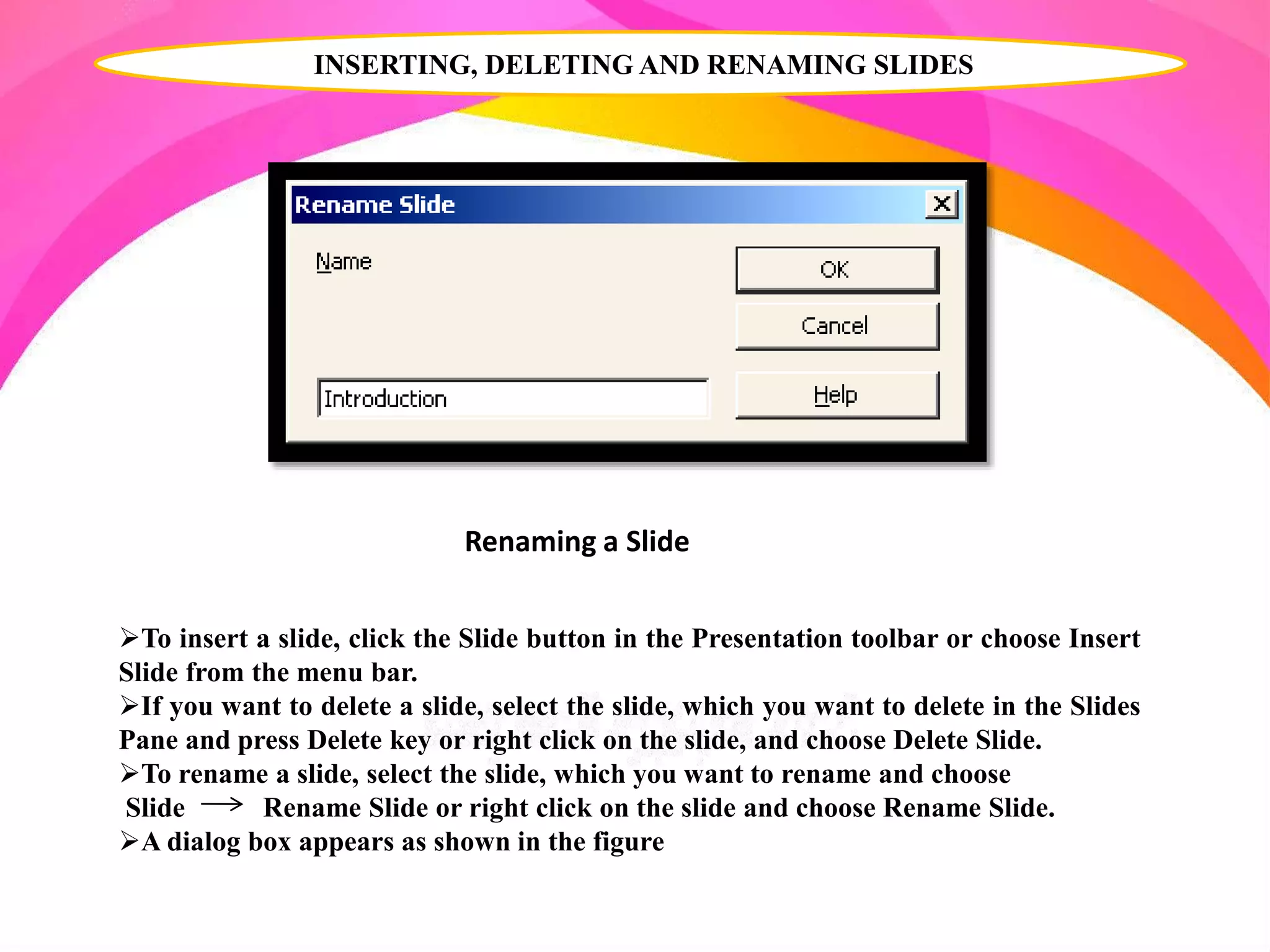Managing a Presentation - R.D.Sivakumar | PPT