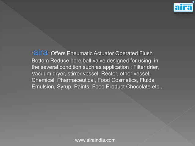 Flush Bottom Ball Valve | PPT