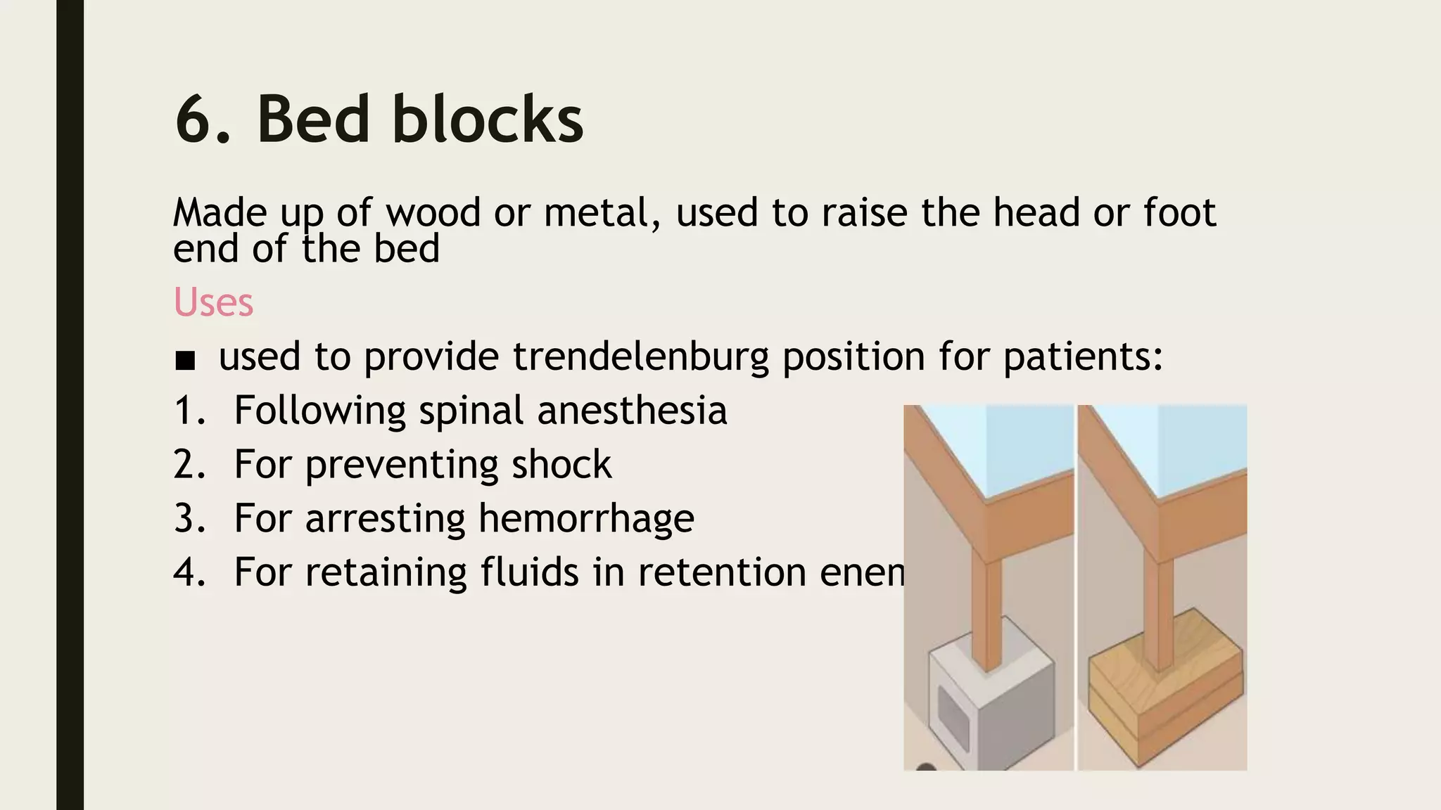 Comfort devices in hospitals | PPTX