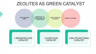 green chemistry catalysis | PPTX