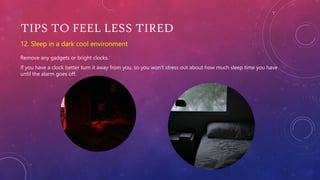 How to feel less tired.pdf