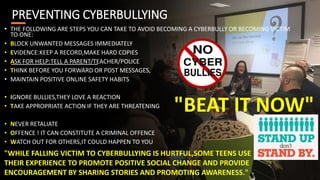 Cyberbullying ppt | PPT