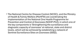 One health Programme for Prevention and Control of Zooness | PPTX
