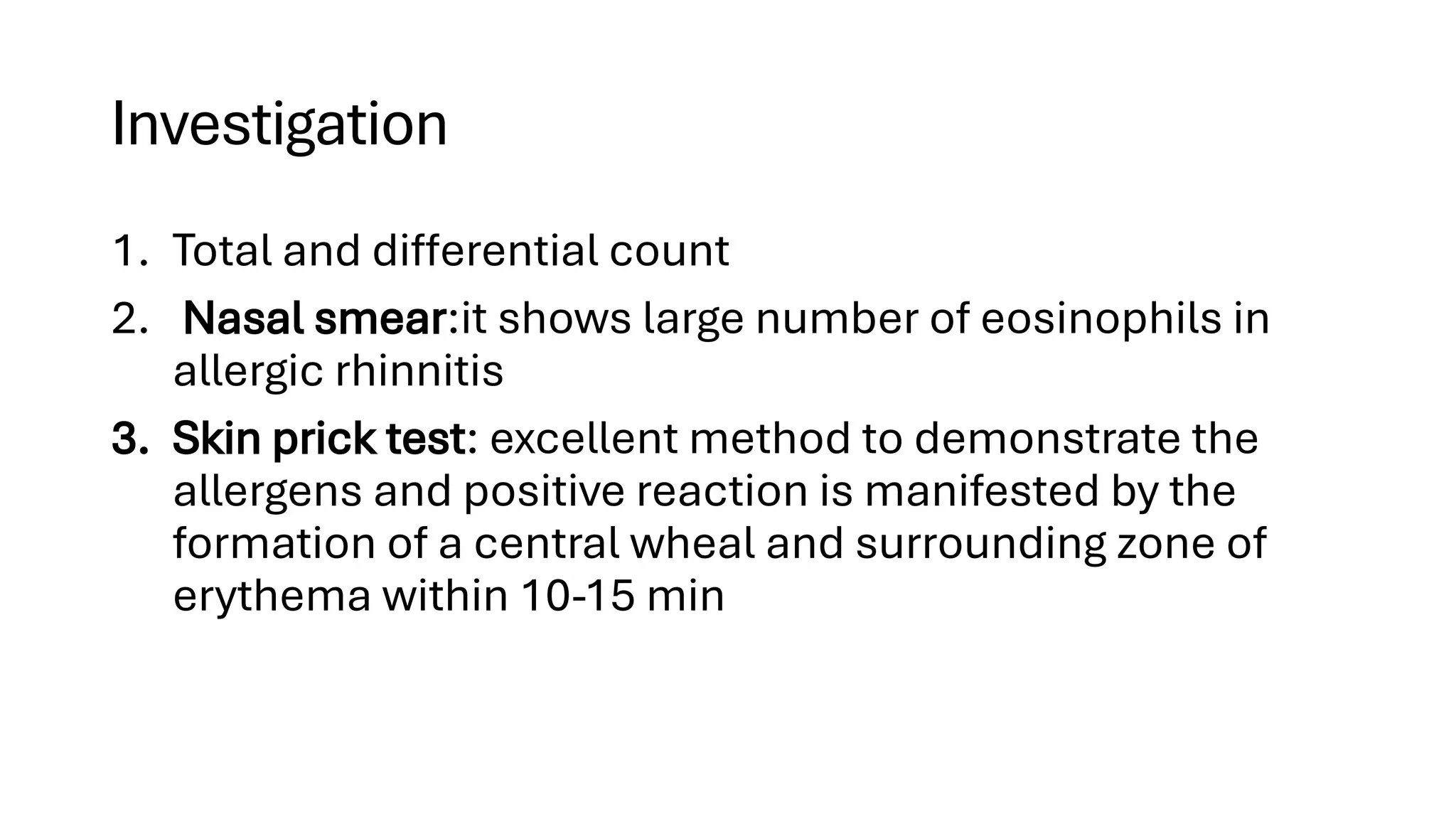 Allergic Rhinitis Etiology Clinical features and Management | PPTX ...