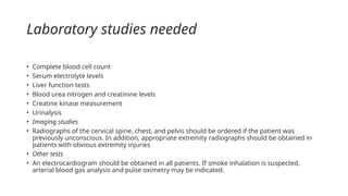 management of electrical injuries in accident and emergency dept. | PPTX