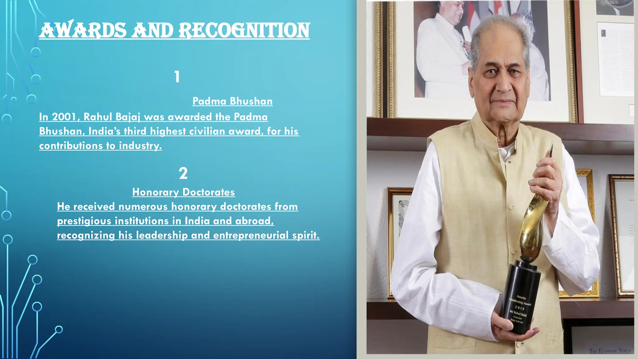 Presentation on Rahul bajaj...kiran tiwari | PPT