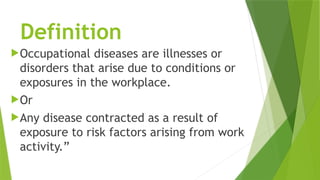 Occupational disease and management.pptx
