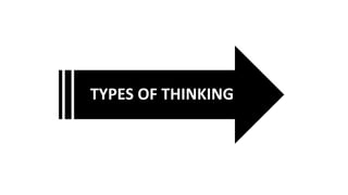 Presentation on thinking process | PPTX