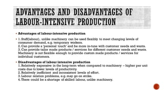 EQUITY , LABOUR INTENSIVE VERSUS CAPITAL INTENSIVE PROJECTS | PDF