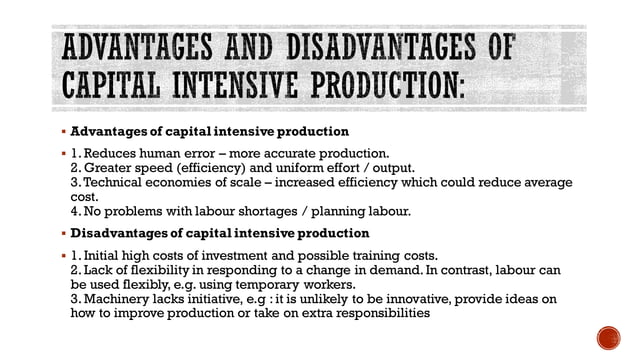 EQUITY , LABOUR INTENSIVE VERSUS CAPITAL INTENSIVE PROJECTS | PDF