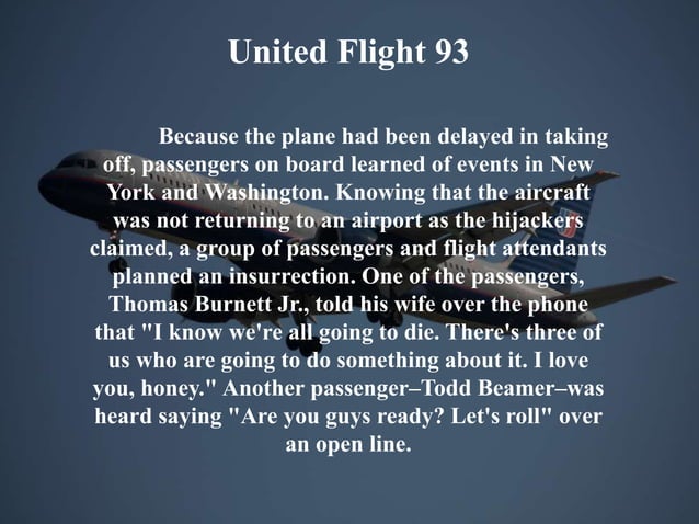 Presentation 9 11 | PPTX | Terrorism | Sensitive Topics