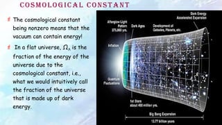 dark energy, M.Sc. physics topic for ppt | PPTX
