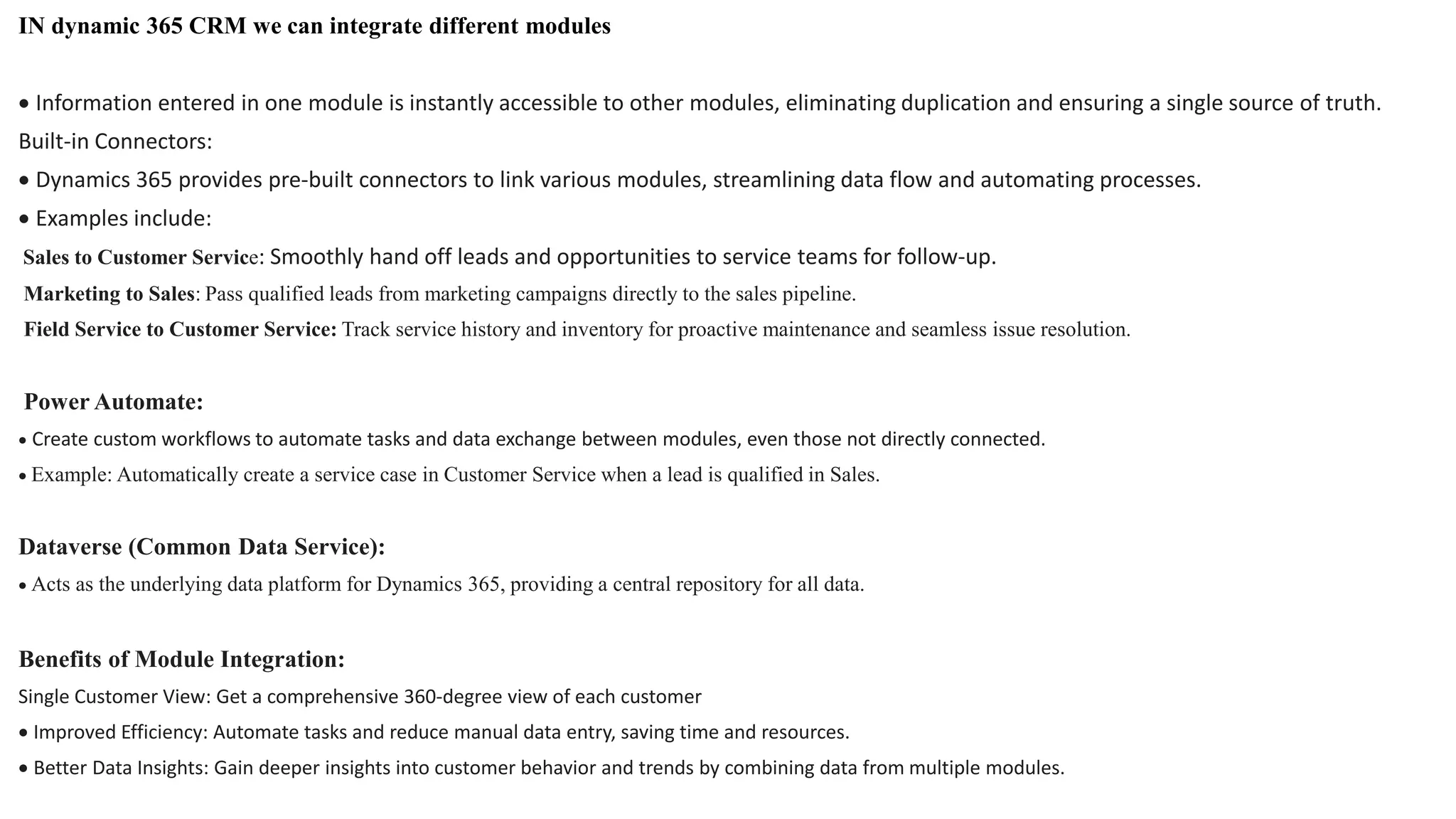 Dynamics 365 CRM Module Full Explanation | PPT