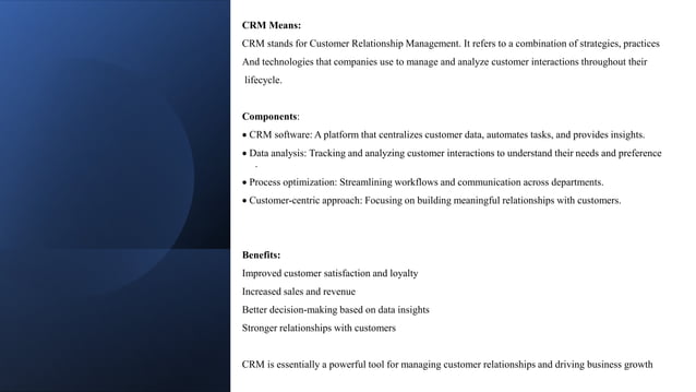 Dynamics 365 CRM Module Full Explanation | PPT