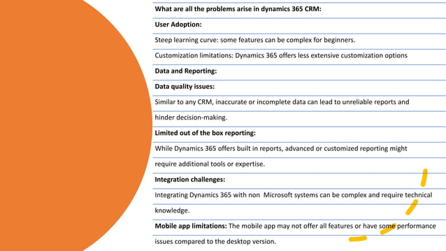 Dynamics 365 CRM Module Full Explanation | PPT