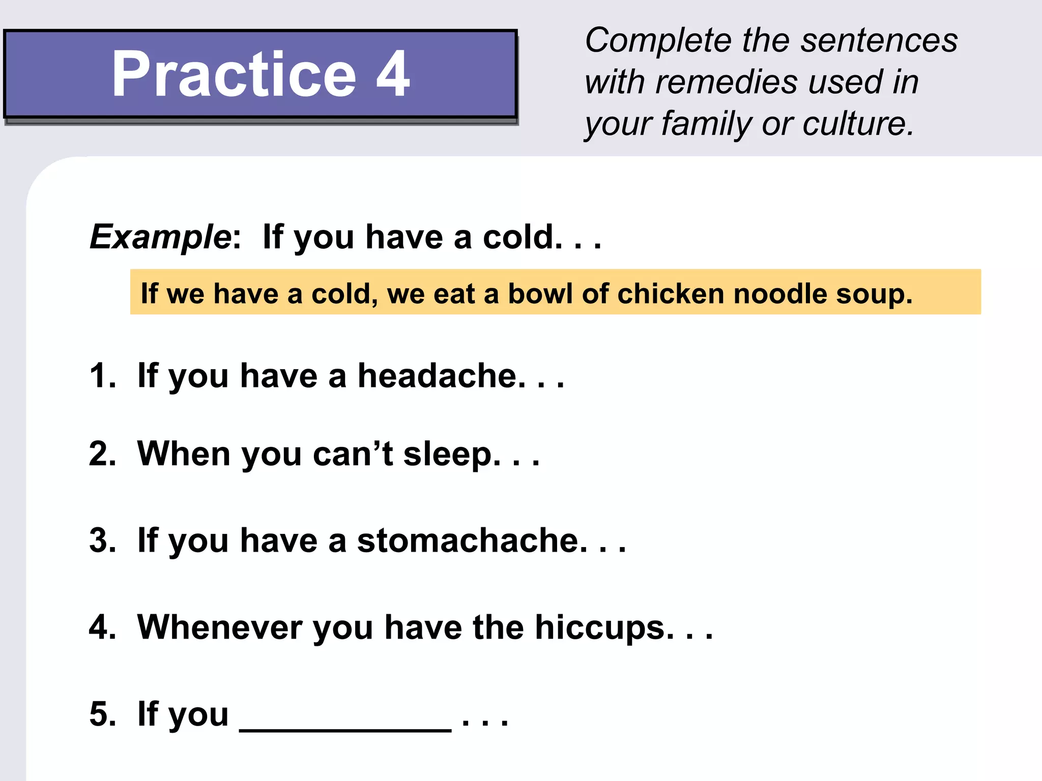 Presentation 9 present real conditionals | PPS
