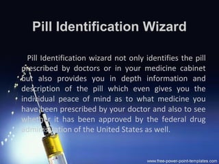 Pill Identification Wizard | PPT
