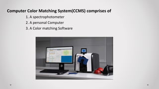 Computer color matching system | PPTX