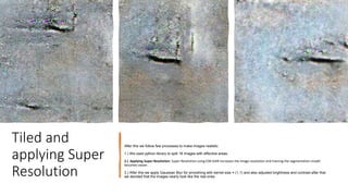 Detection of surface flaws in a pipe using vision based technique | PPT